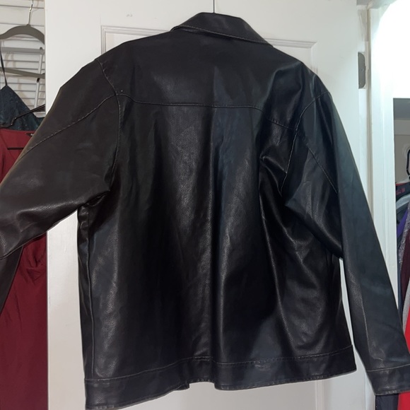 Steve & Barry's | Jackets & Coats | Black Leather Jacket | Poshmark